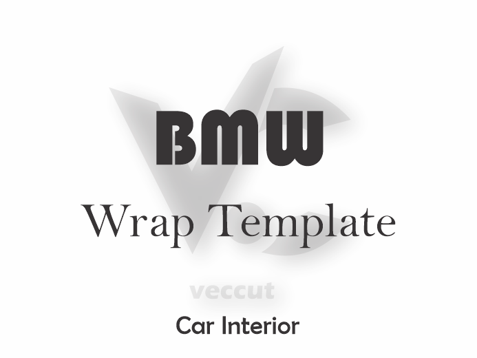 BMW Car Interior Template – Vec Cut