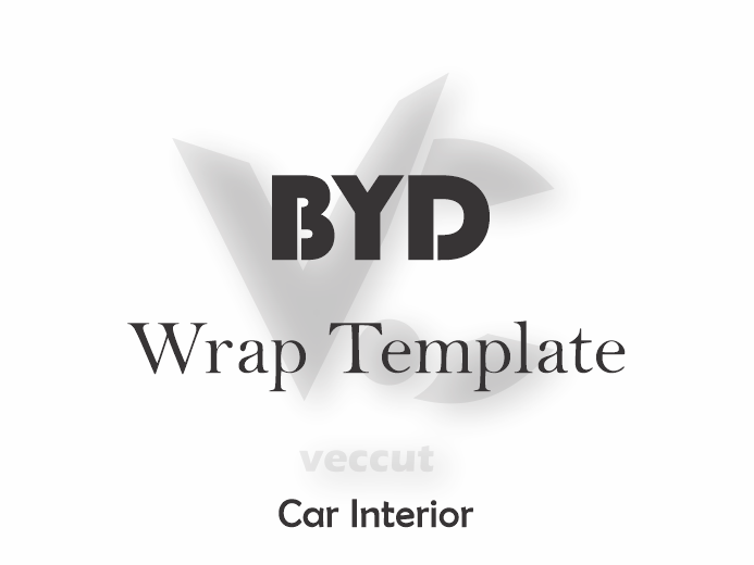 BYD Car Interior Template – Vec Cut