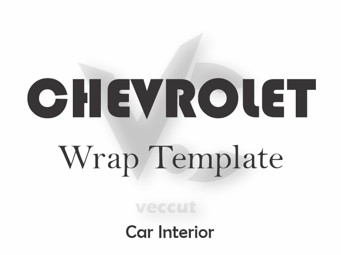 CHEVROLET Car Interior Template – Vec Cut