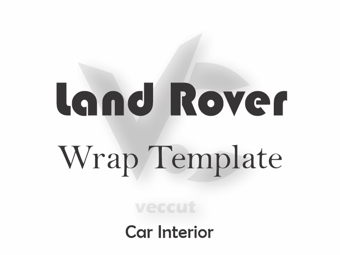 Land Rover Car Interior Template – Vec Cut