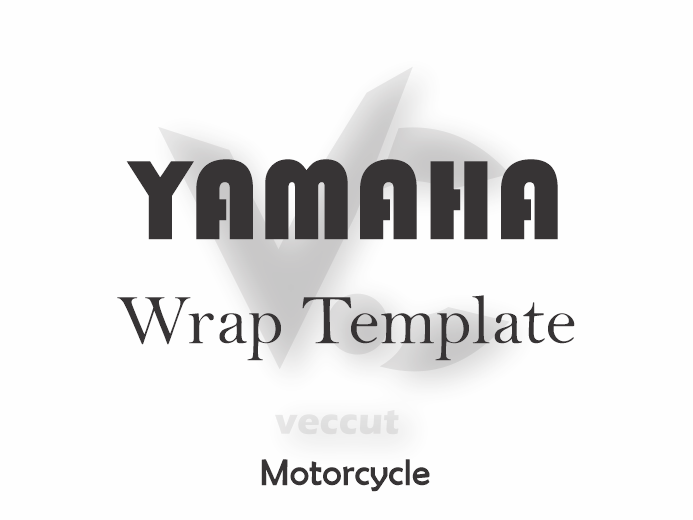 YAMAHA Wrap Template Vector – Vec Cut